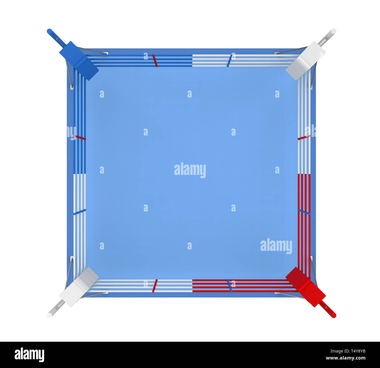 Boxing Ring Isolated Stock Photo - Alamy