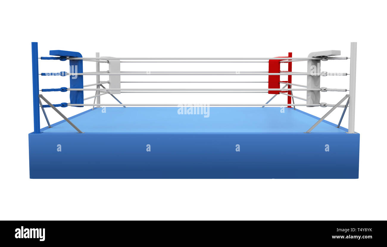 Boxing ring 3d illustration hi-res stock photography and images - Alamy
