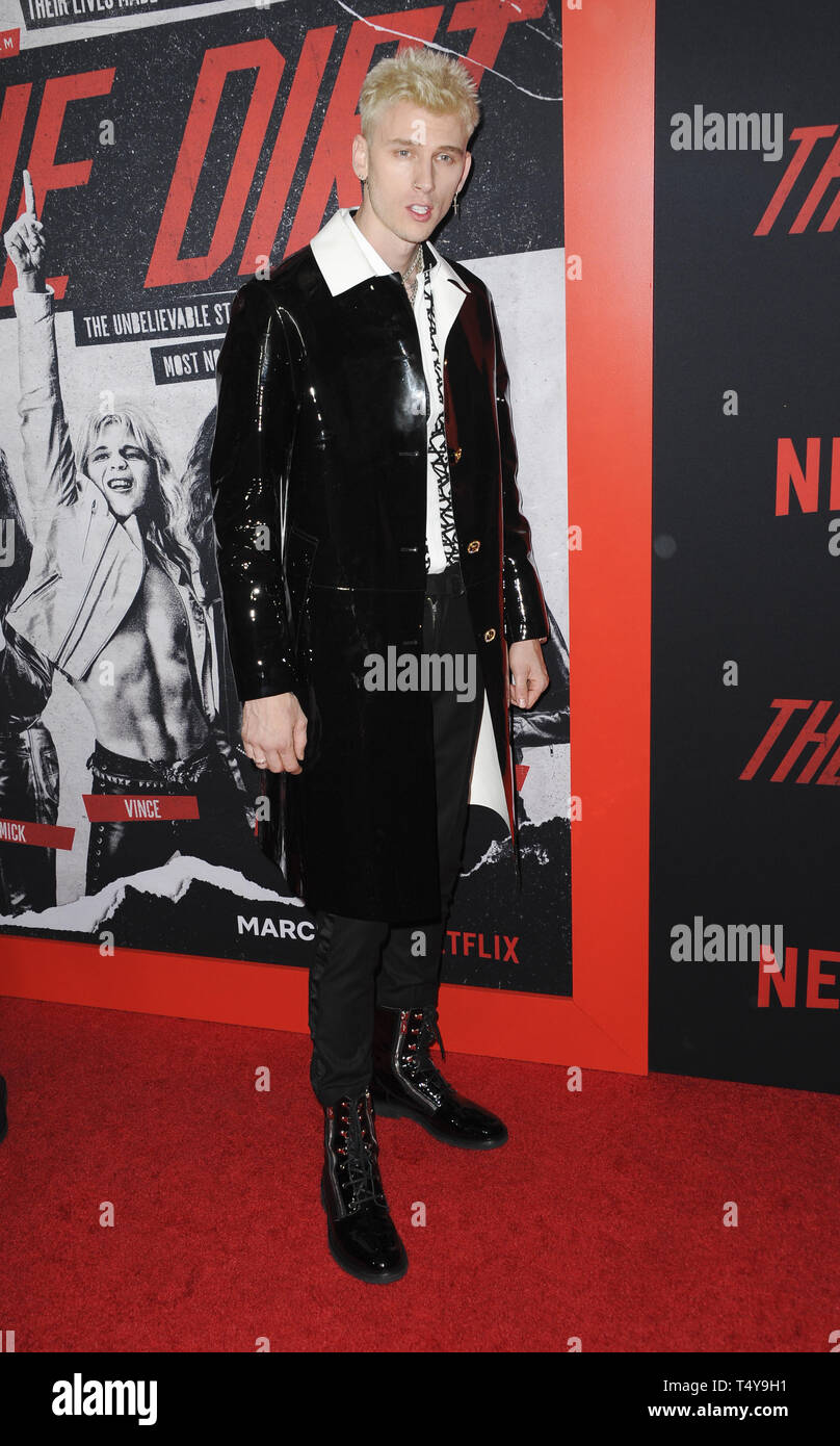 Netflix's 'The Dirt' - Premiere Featuring: Colson Baker Where: Los ...