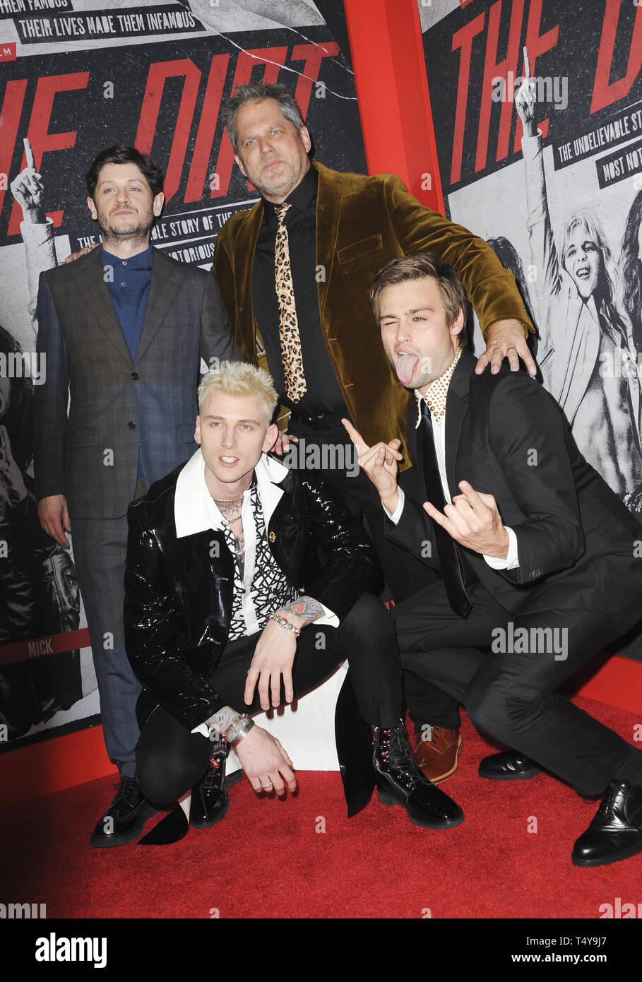 Netflix's 'The Dirt' - Premiere Featuring: Iwan Rheon, Jeff Tremaine ...