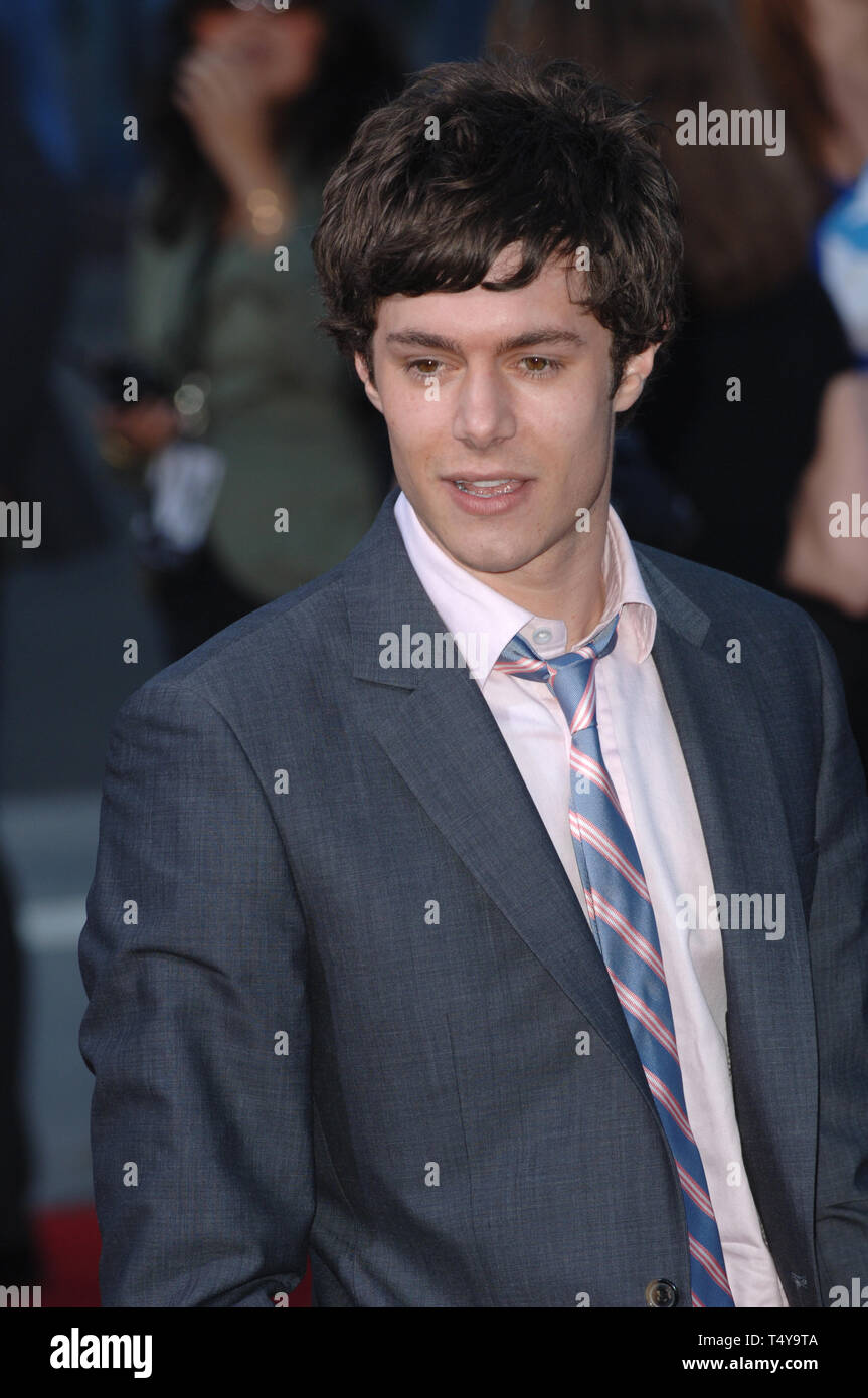 LOS ANGELES, CA. June 07, 2005: Actor ADAM BRODY at the world premiere ...