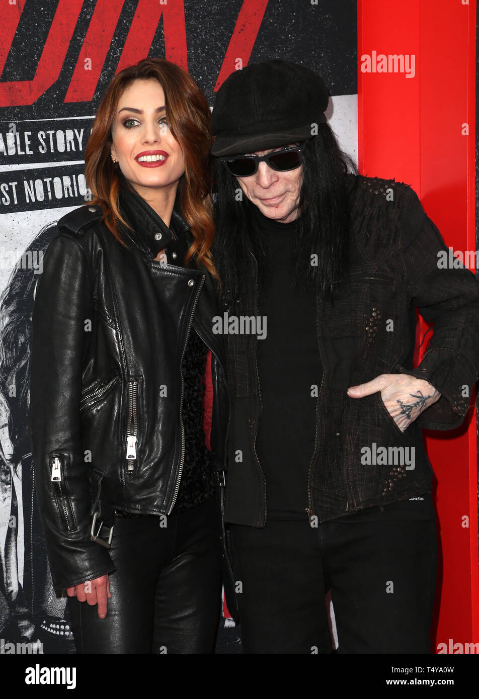 Premiere Of Netflix's "The Dirt" Featuring: Seraina Schönenberger, Mick ...