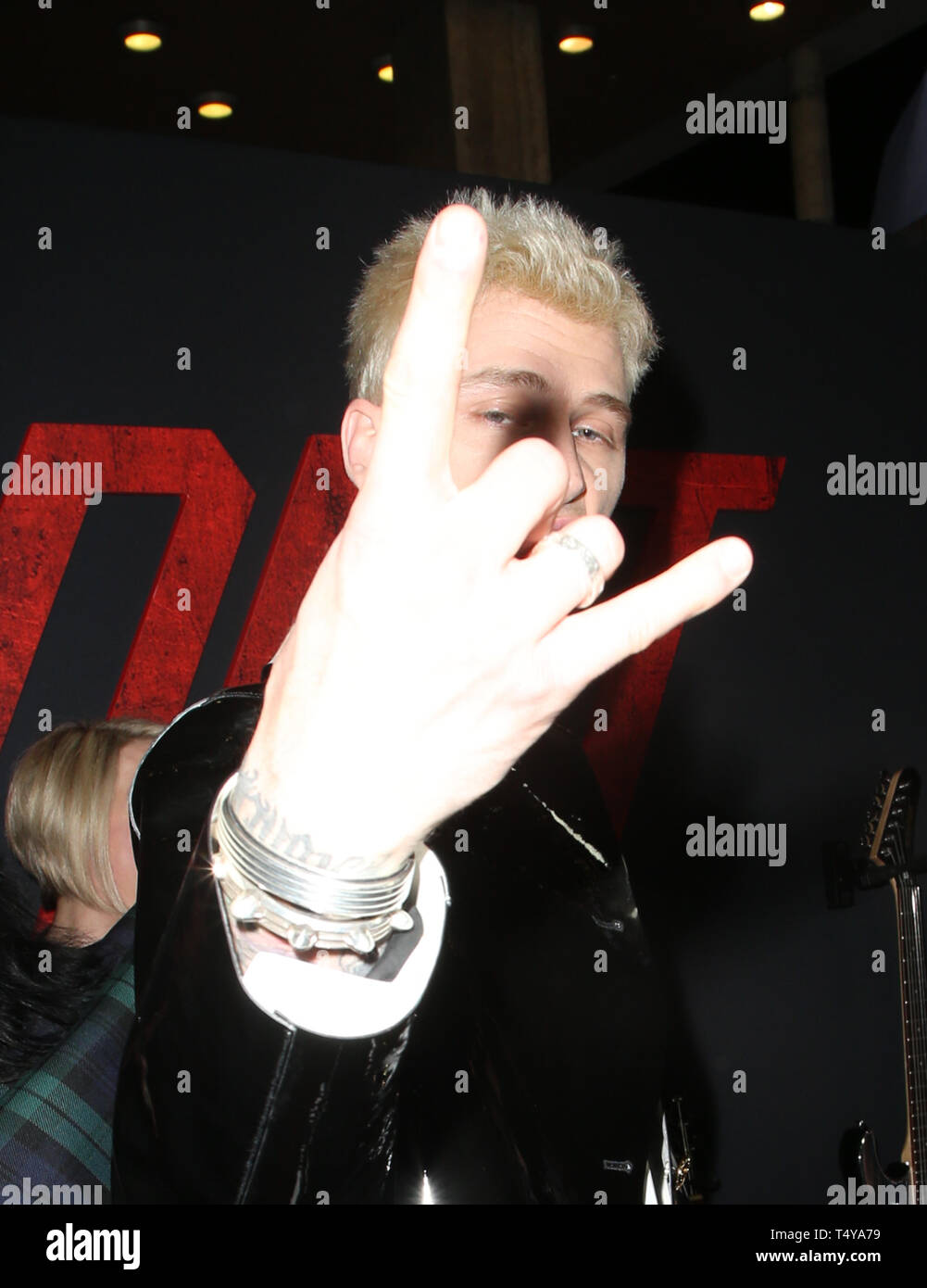 Premiere Of Netflix's "The Dirt" Featuring: Machine Gun Kelly Where ...