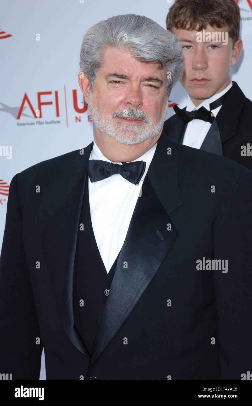 LOS ANGELES, CA. June 09, 2005: Star Wars creator GEORGE LUCAS at the ...