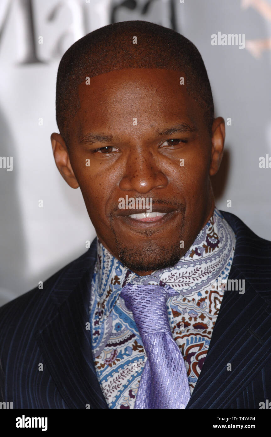 LOS ANGELES, CA. June 10, 2005: Actor JAMIE FOXX at the Women in Film ...