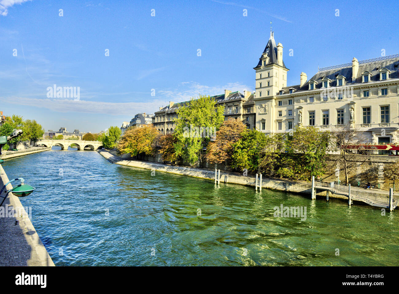 Views of Seine river in Paris, France, travel Europe Stock Photo - Alamy