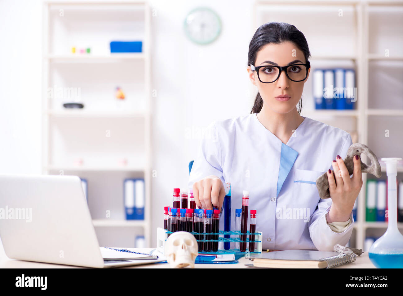 Female archeology student hi-res stock photography and images - Alamy