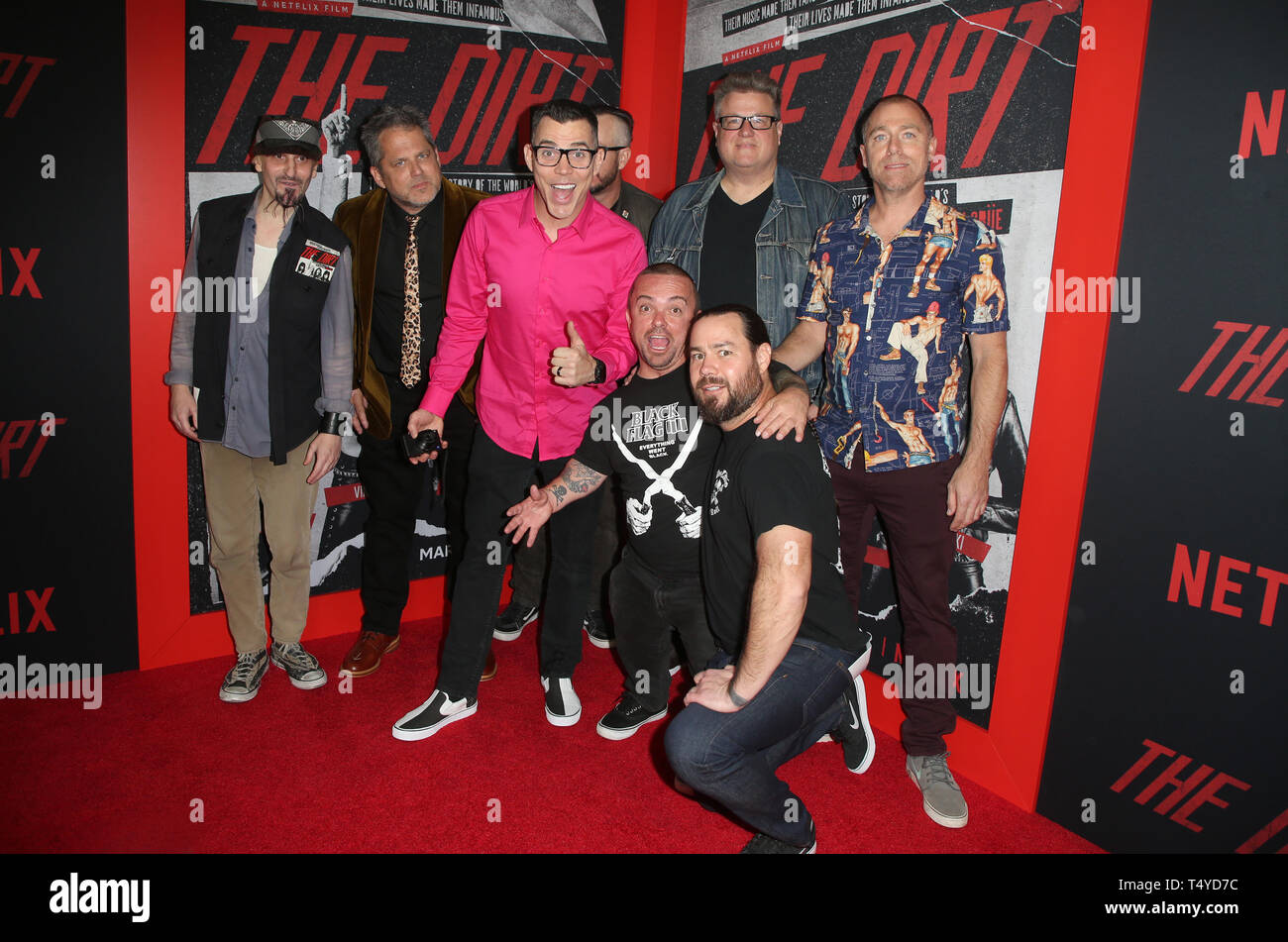 Premiere Of Netflix's "The Dirt" Featuring: Chris Pontius, Jeff ...
