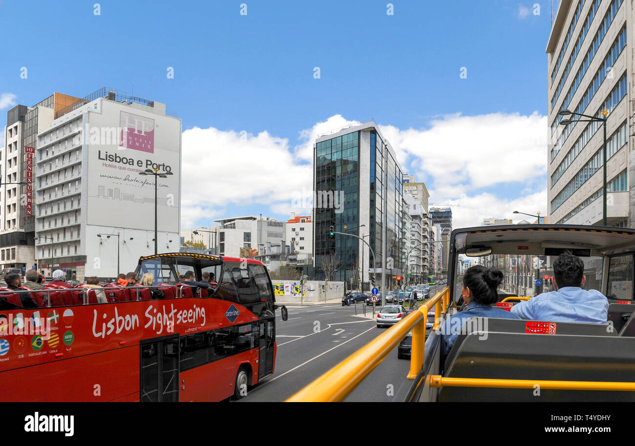 Hop on hop off city sightseeing bus hi-res stock photography and images ...