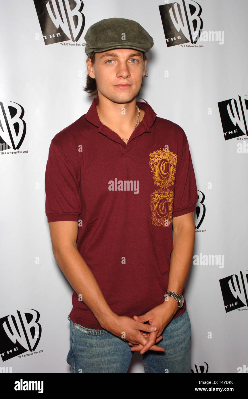 LOS ANGELES, CA. July 22, 2005: Actor GREGORY SMITH, star of TV series ...