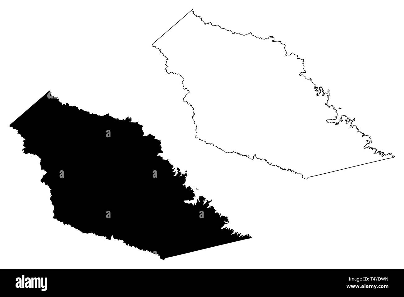 Map of lufkin hi-res stock photography and images - Alamy