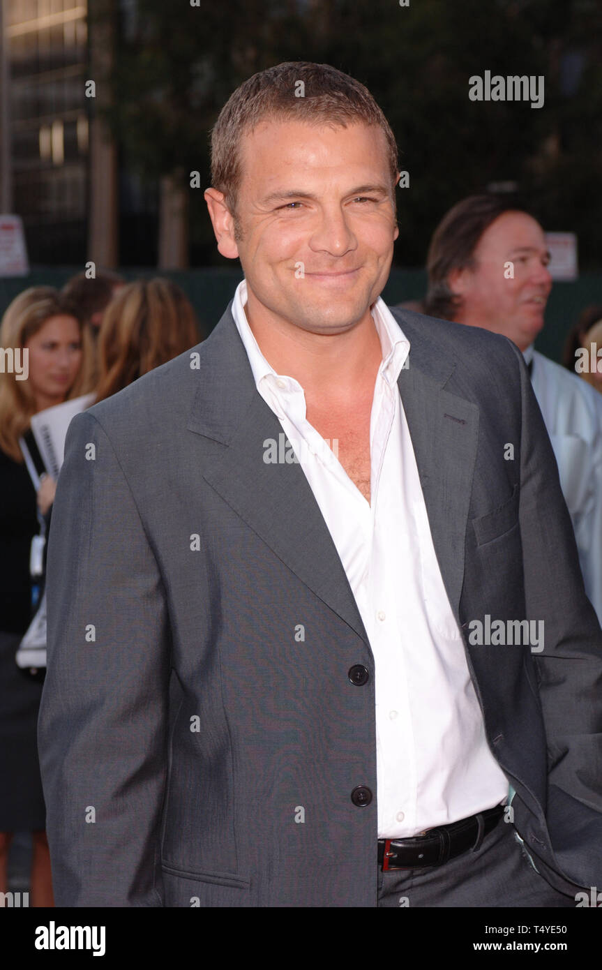 LOS ANGELES, CA. July 25, 2005: Actor DAVID CUBITT, star of TV series ...