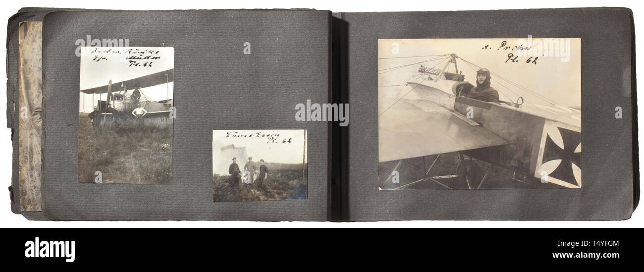 A photo album of Field Flying Detachment no. 62 - Max Immelmann (1890 ...