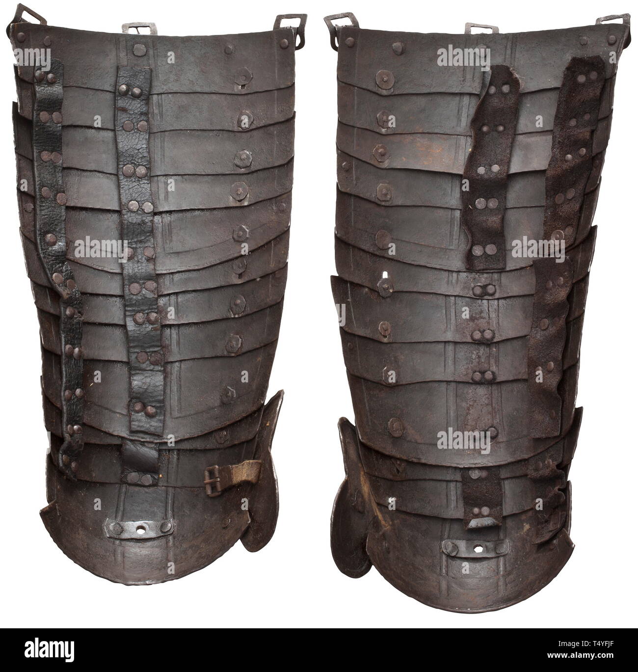 A pair of German cuisses for a three-quarter armour, circa 1580 ...