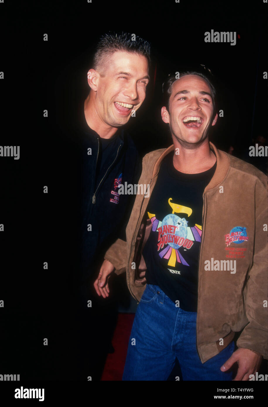 Phoenix, Arizona, USA 27th March 1994 Actor Stephen Baldwin and actor ...