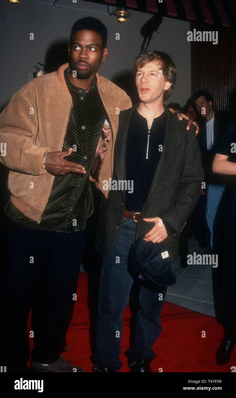 Phoenix, Arizona, USA 27th March 1994 Comedian Chris Rock and comedian ...