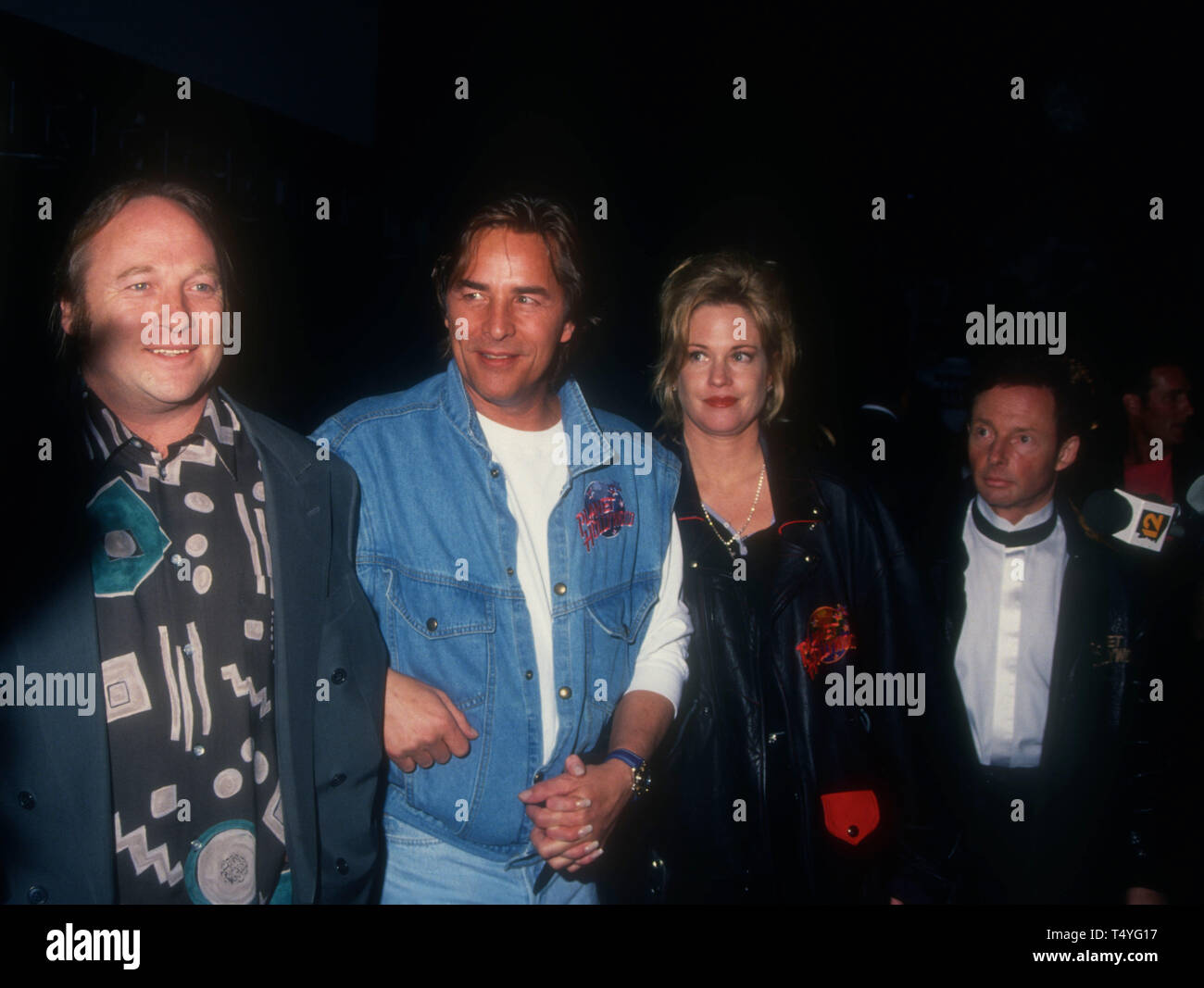 Phoenix, Arizona, USA 27th March 1994 Singer Stephen Stills, actor Don ...