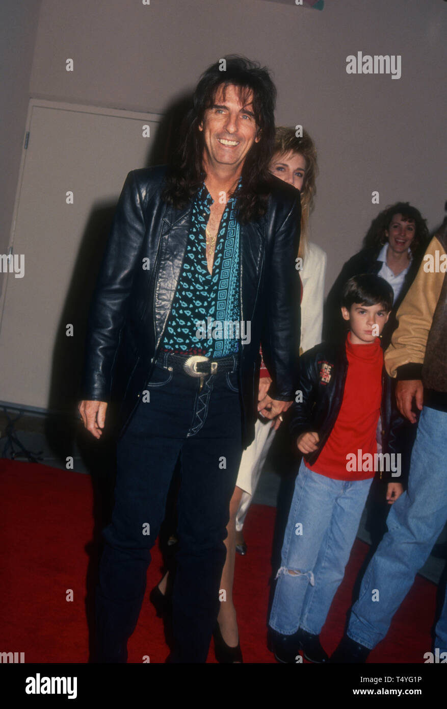 Phoenix, Arizona, USA 27th March 1994 Singer Alice Cooper and guests ...