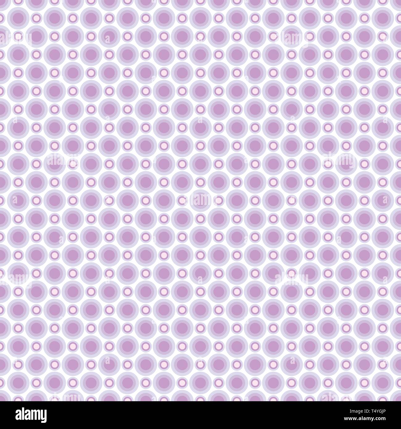 Seamless pattern of pastel light lilac circles. Background for fabrics ...