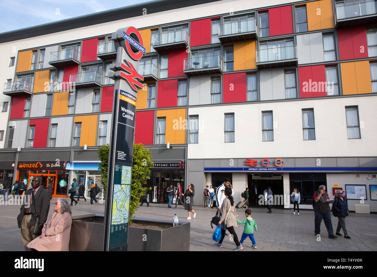 Wembley central station hi-res stock photography and images - Alamy