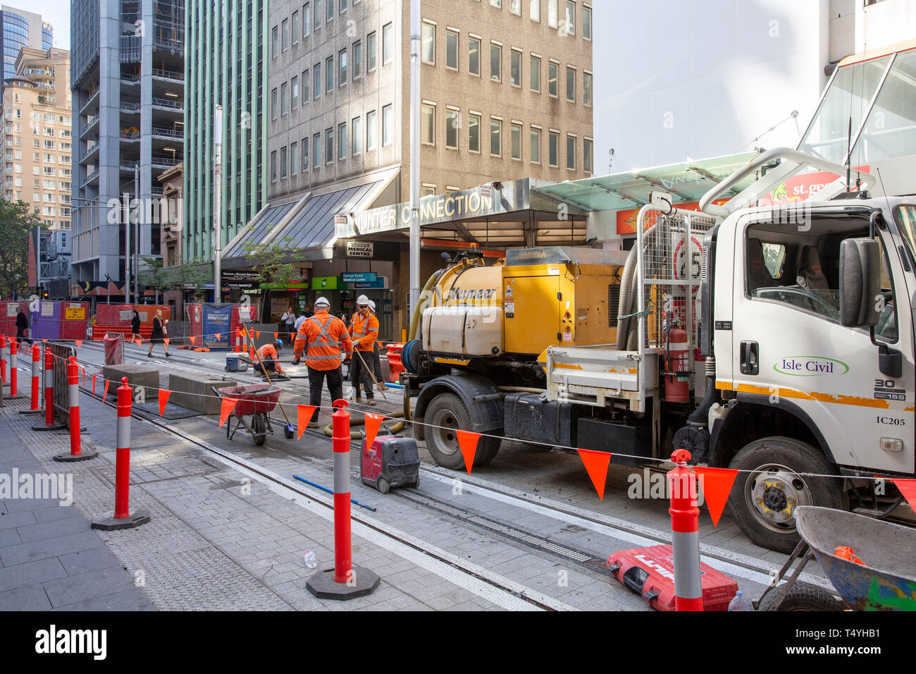 Construction workers australia hi-res stock photography and images - Alamy