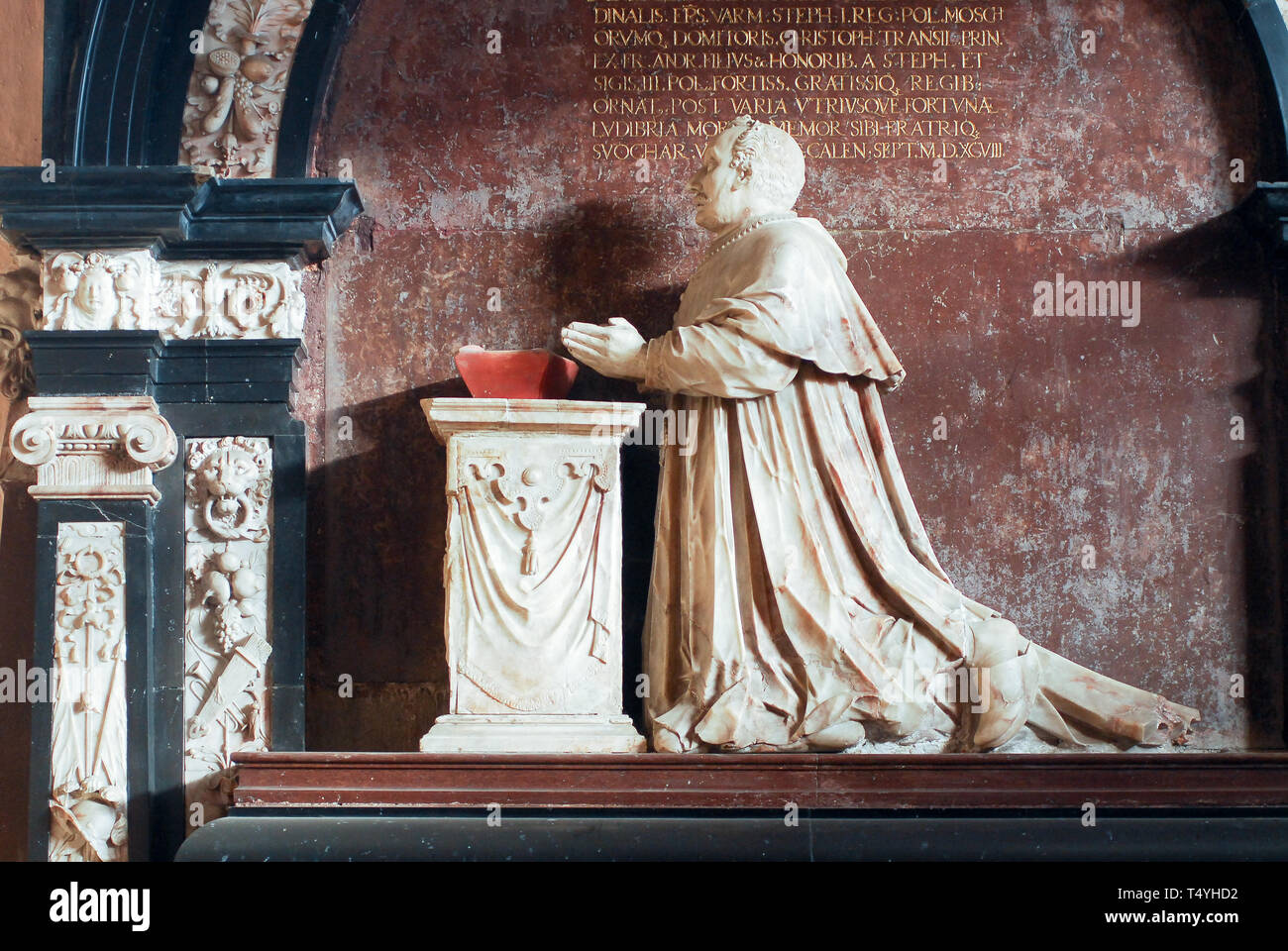Dutch mannerist tomb monument of Cardinal Andrew Bathory and his ...