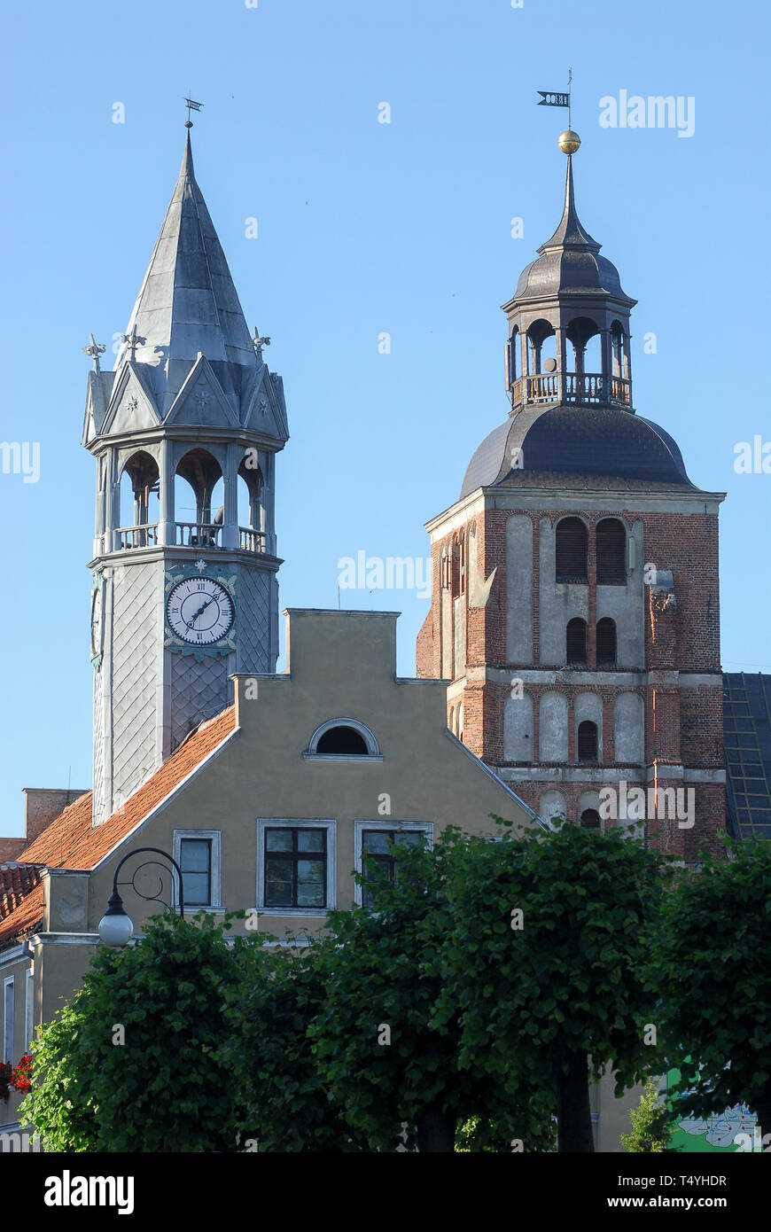 Barczewo historic centre hi-res stock photography and images - Alamy