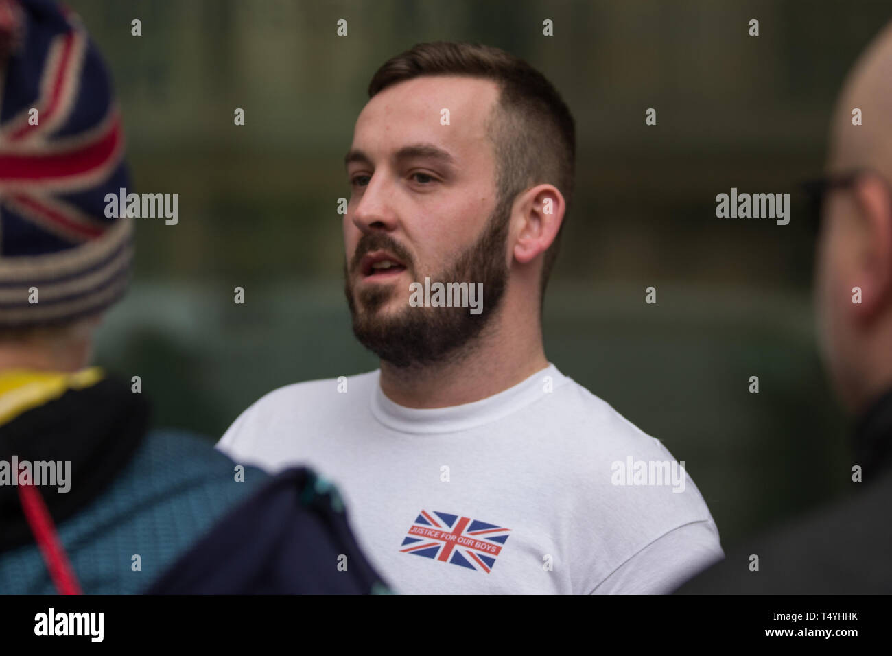 James goddard leaving westminster magistrates court hi-res stock ...