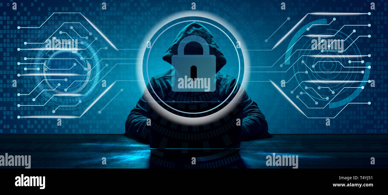 be aware hacker attack hacker steal information Stock Photo - Alamy