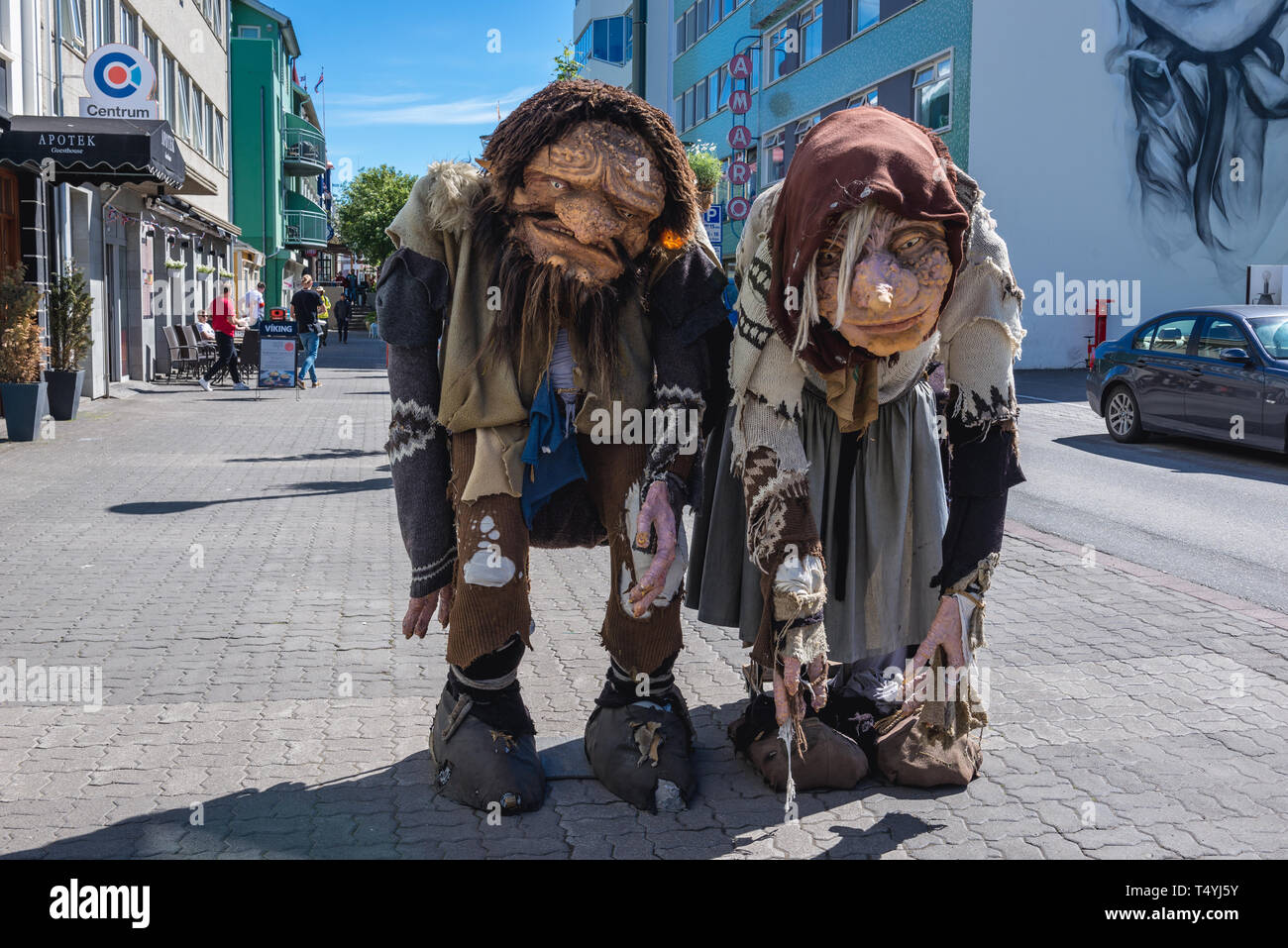 Giant troll sculptures hi-res stock photography and images - Alamy