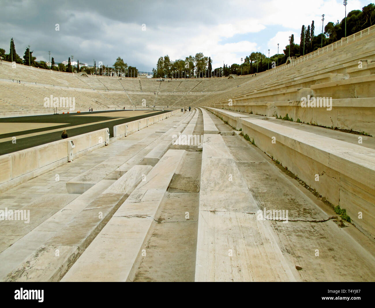 Panathenaic Stadium, Archaeological site in Athens of Greece, the Only ...