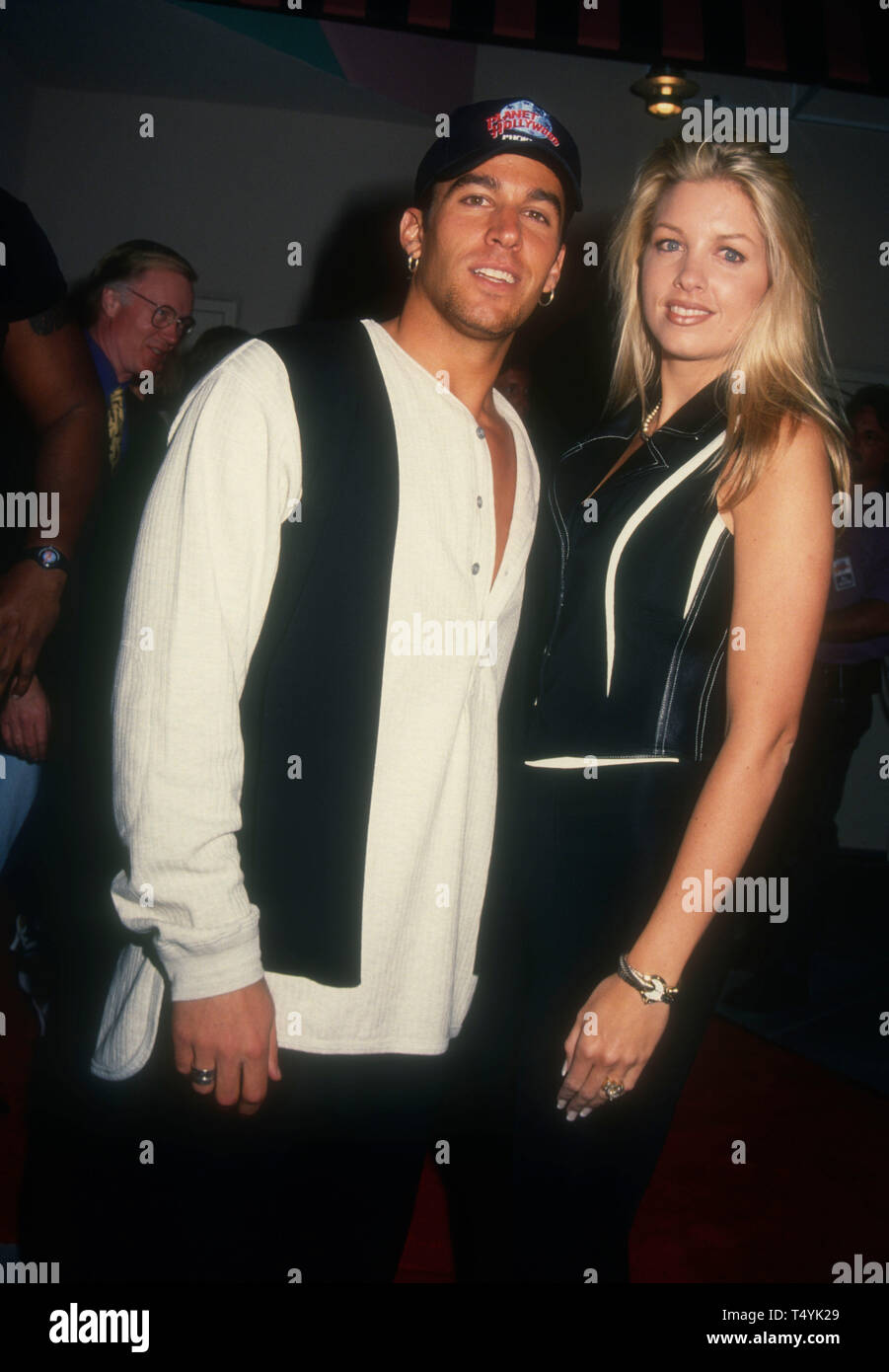 Phoenix, Arizona, USA 27th March 1994 Actor Dan Cortese and wife Dee ...