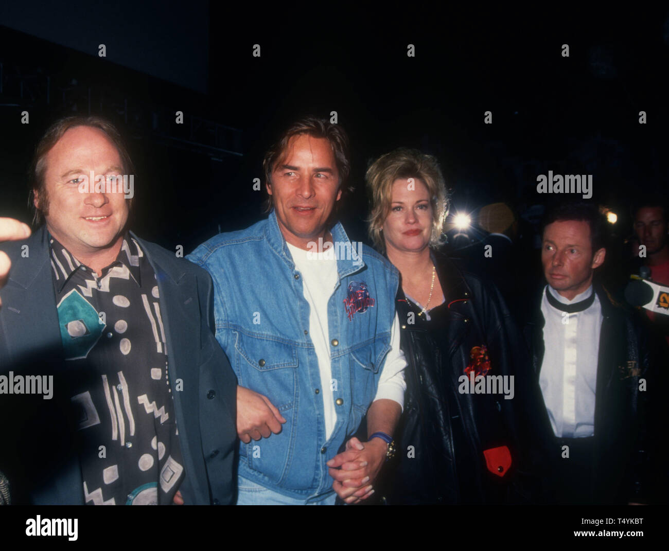 Phoenix, Arizona, USA 27th March 1994 Singer Stephen Stills, actor Don ...