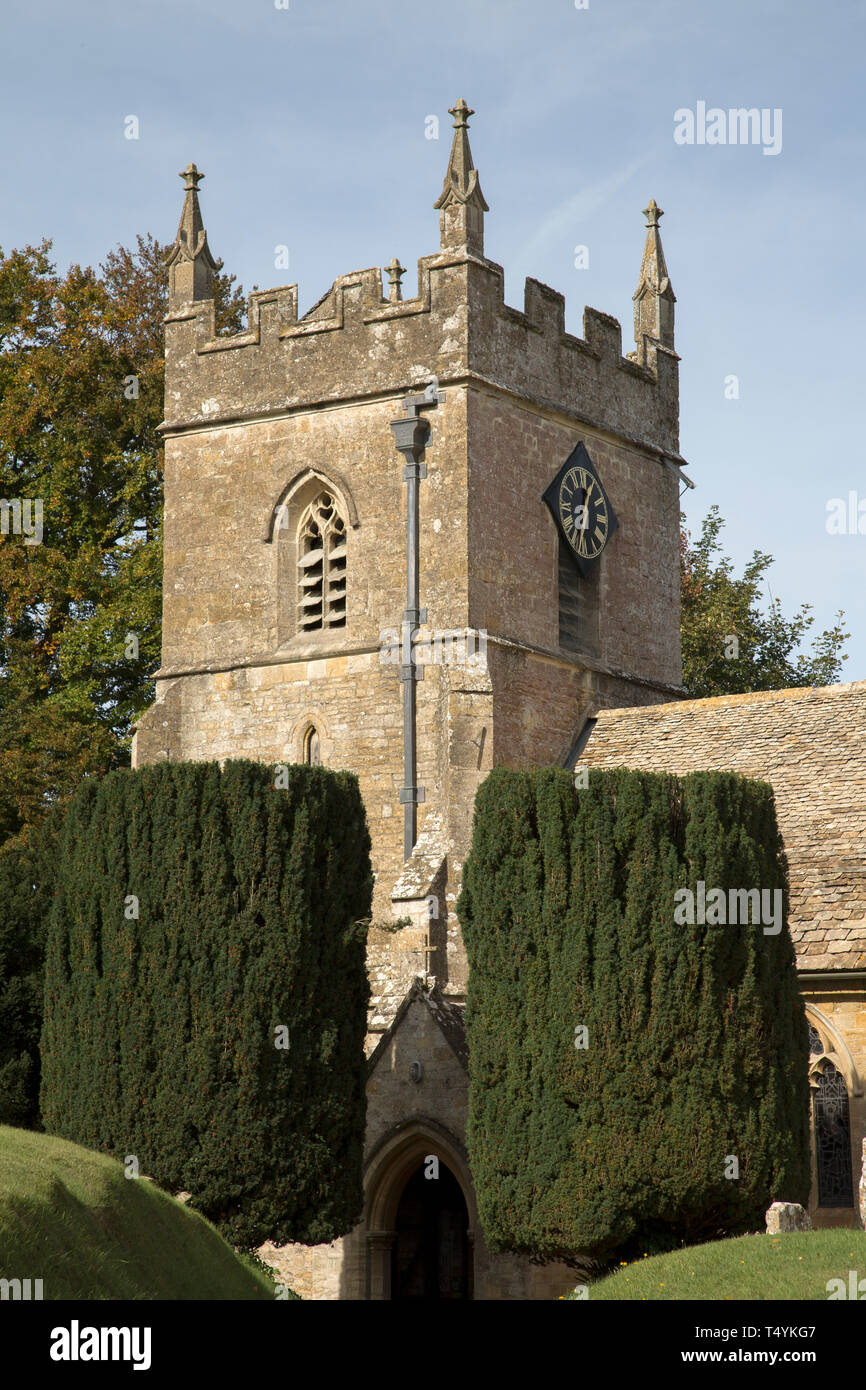 Upper slaughter church uk hi-res stock photography and images - Alamy