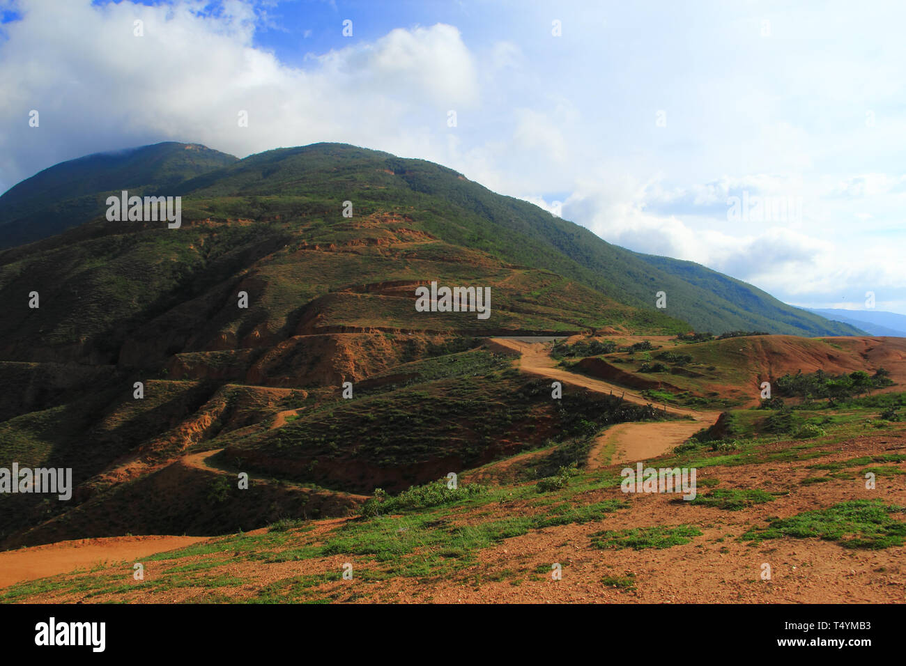 Beautiful landscape in the countrysides of Merida, Venezuela Stock ...