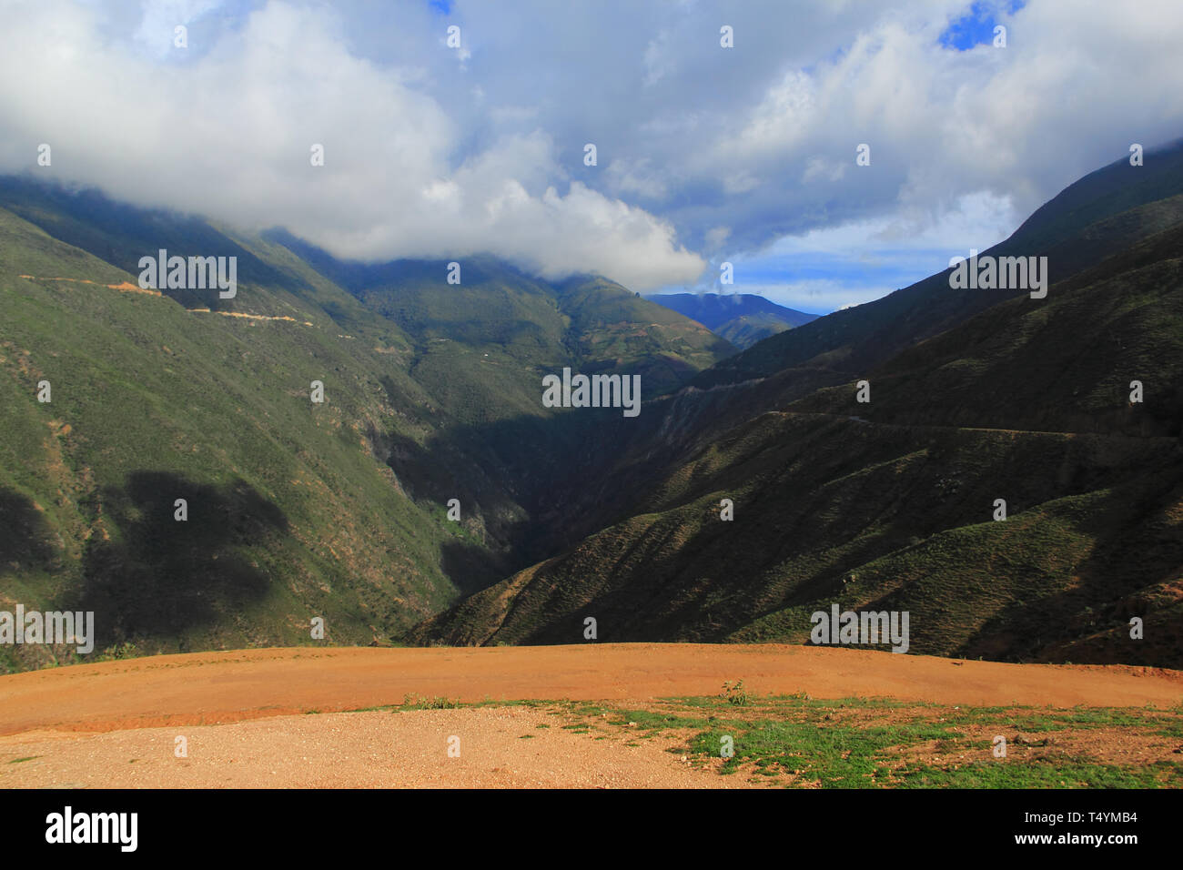 Beautiful landscape in the countrysides of Merida, Venezuela Stock ...