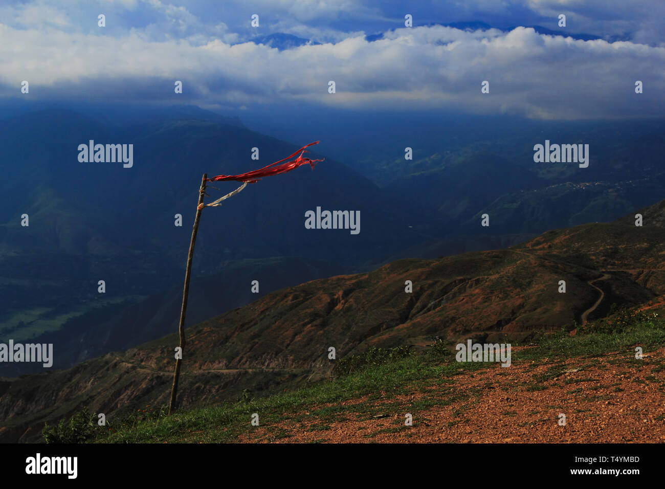 Beautiful landscape in the countrysides of Merida, Venezuela Stock ...