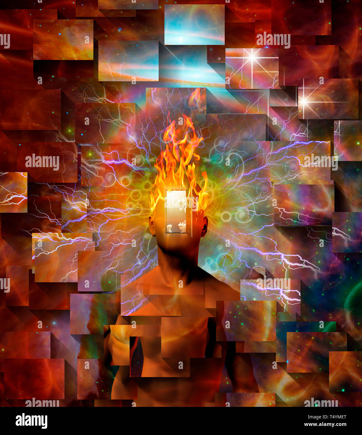 Burning human body hi-res stock photography and images - Alamy