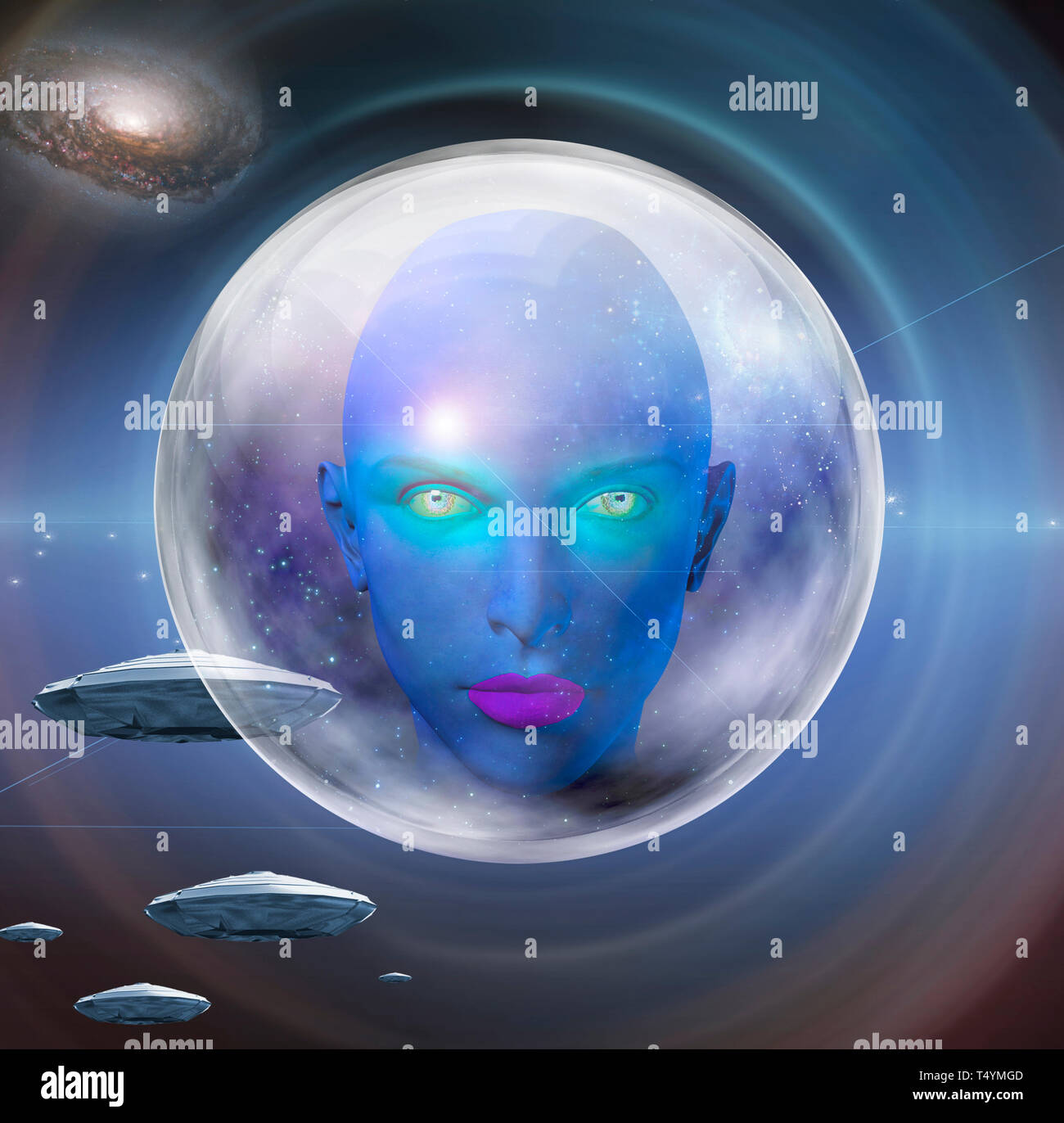 Female alien hi-res stock photography and images - Alamy