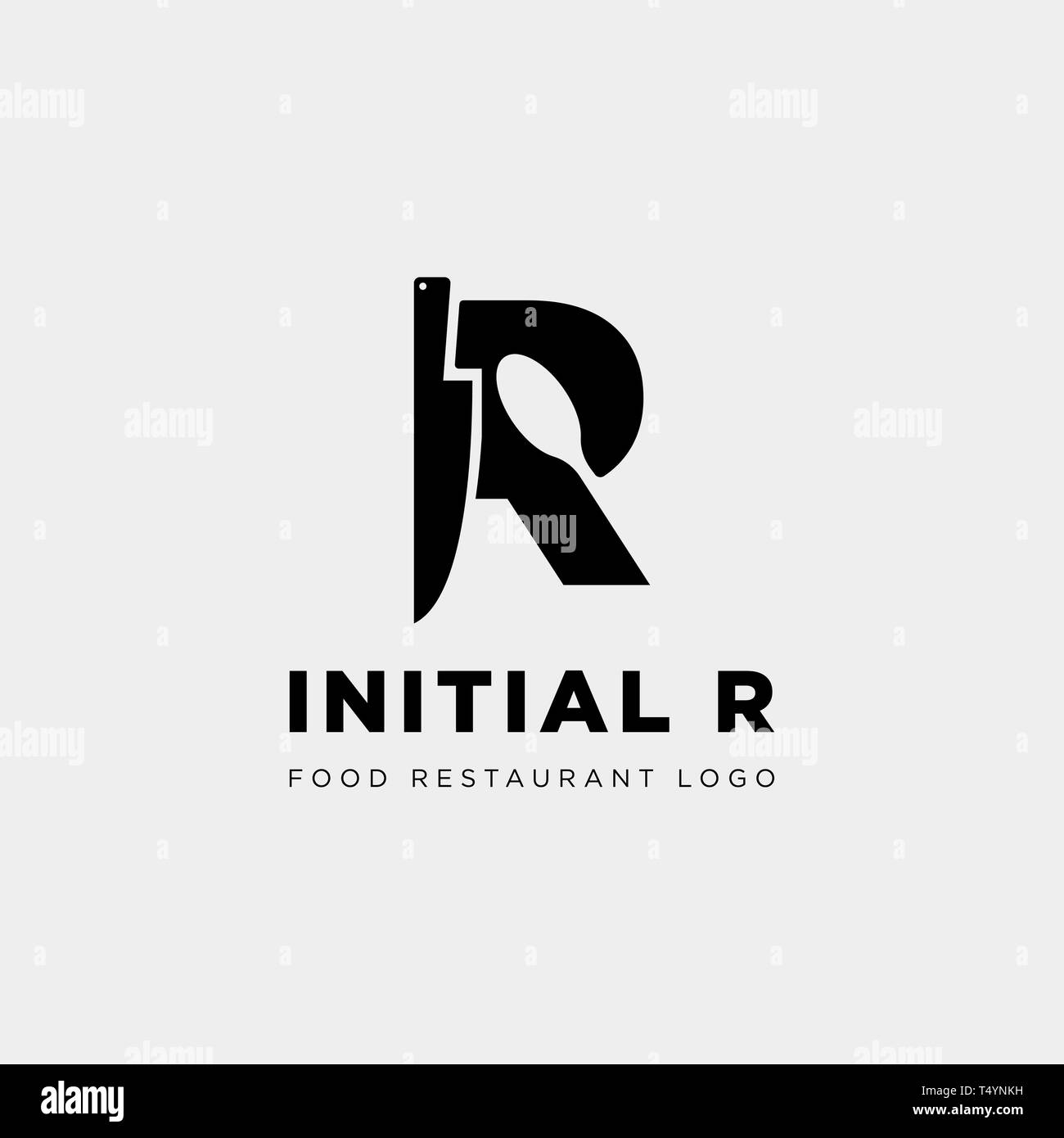 R restaurant logo Stock Vector Images - Alamy