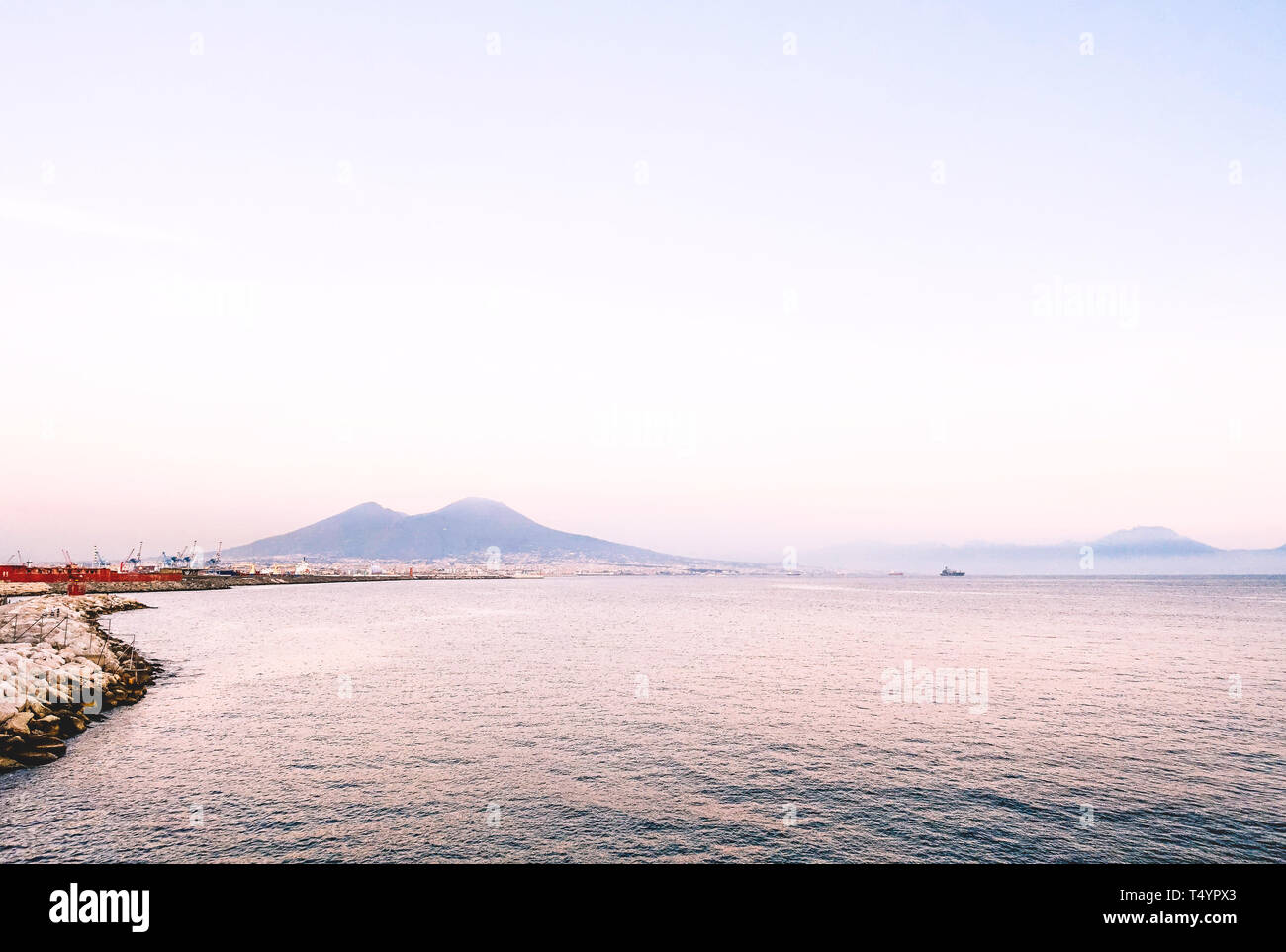 Naples sea view hi-res stock photography and images - Alamy