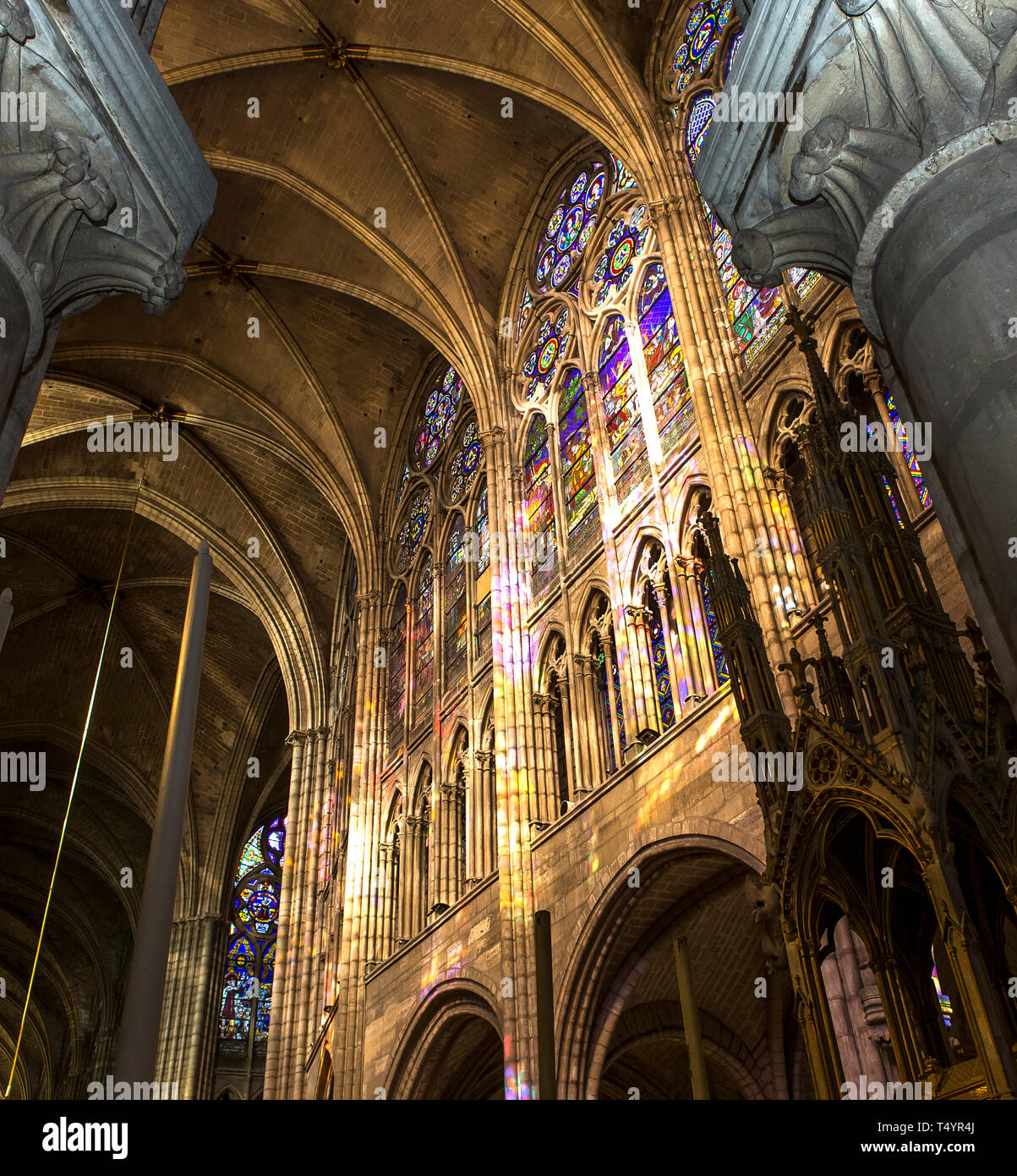 Abbey Church Of Saint Denis Stock Photos & Abbey Church Of Saint Denis ...