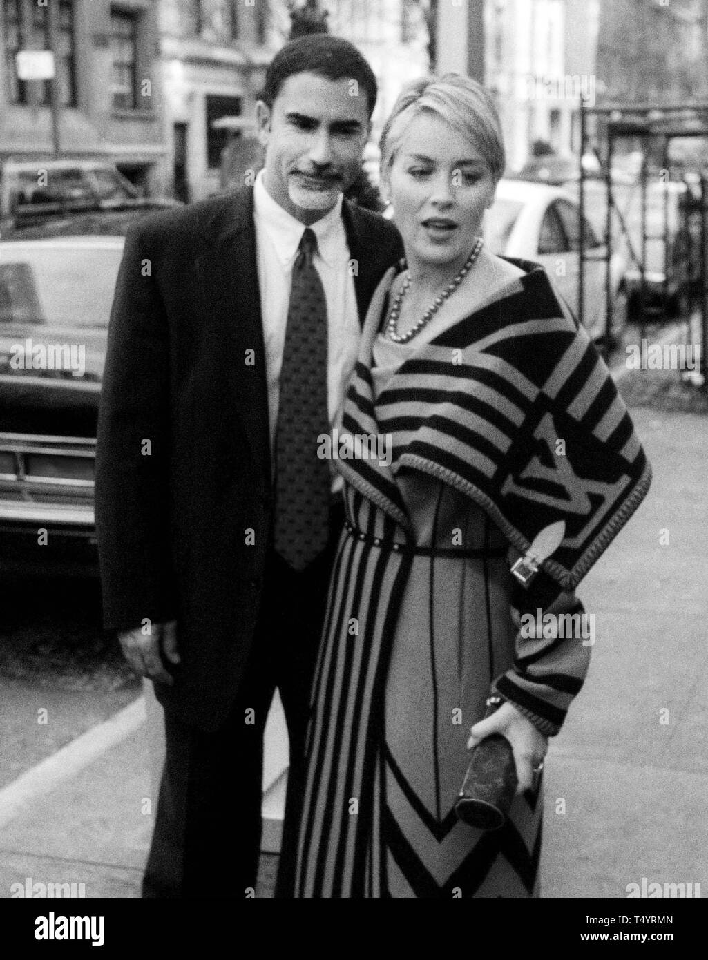 Sharon Stone and husband Phil Bronstein 1999 Photo By John Barrett ...