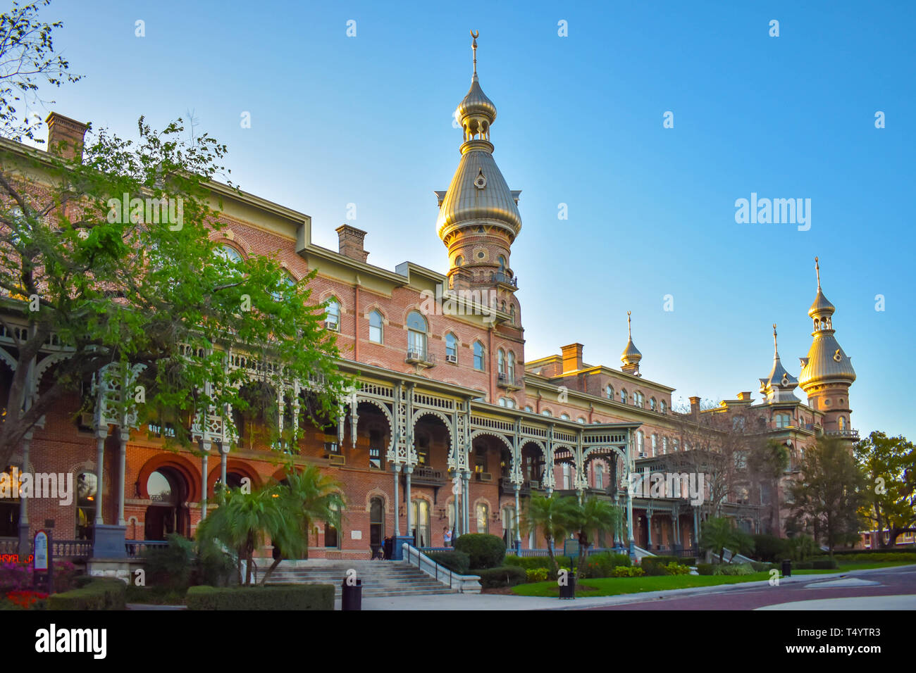 Tampa Bay, Florida. March 02, 2019 Facade of Henry B Plant Museum in ...