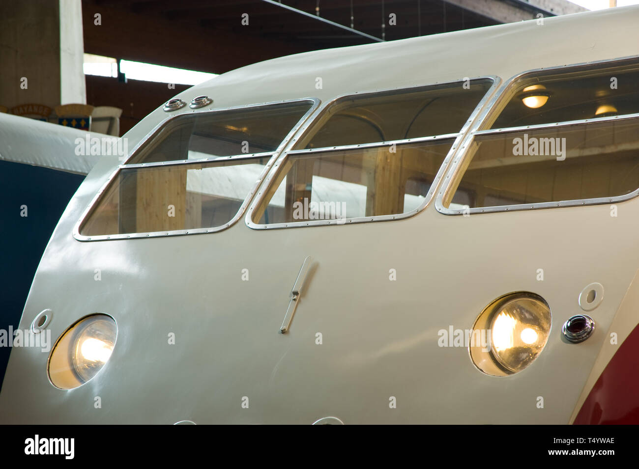Mulhouse, Cité des Trains, Bugatti-Train Stock Photo - Alamy
