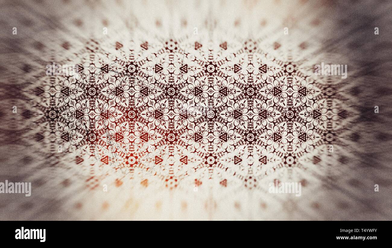 Beige and Red Vintage Wallpaper Background Stock Photo - Alamy