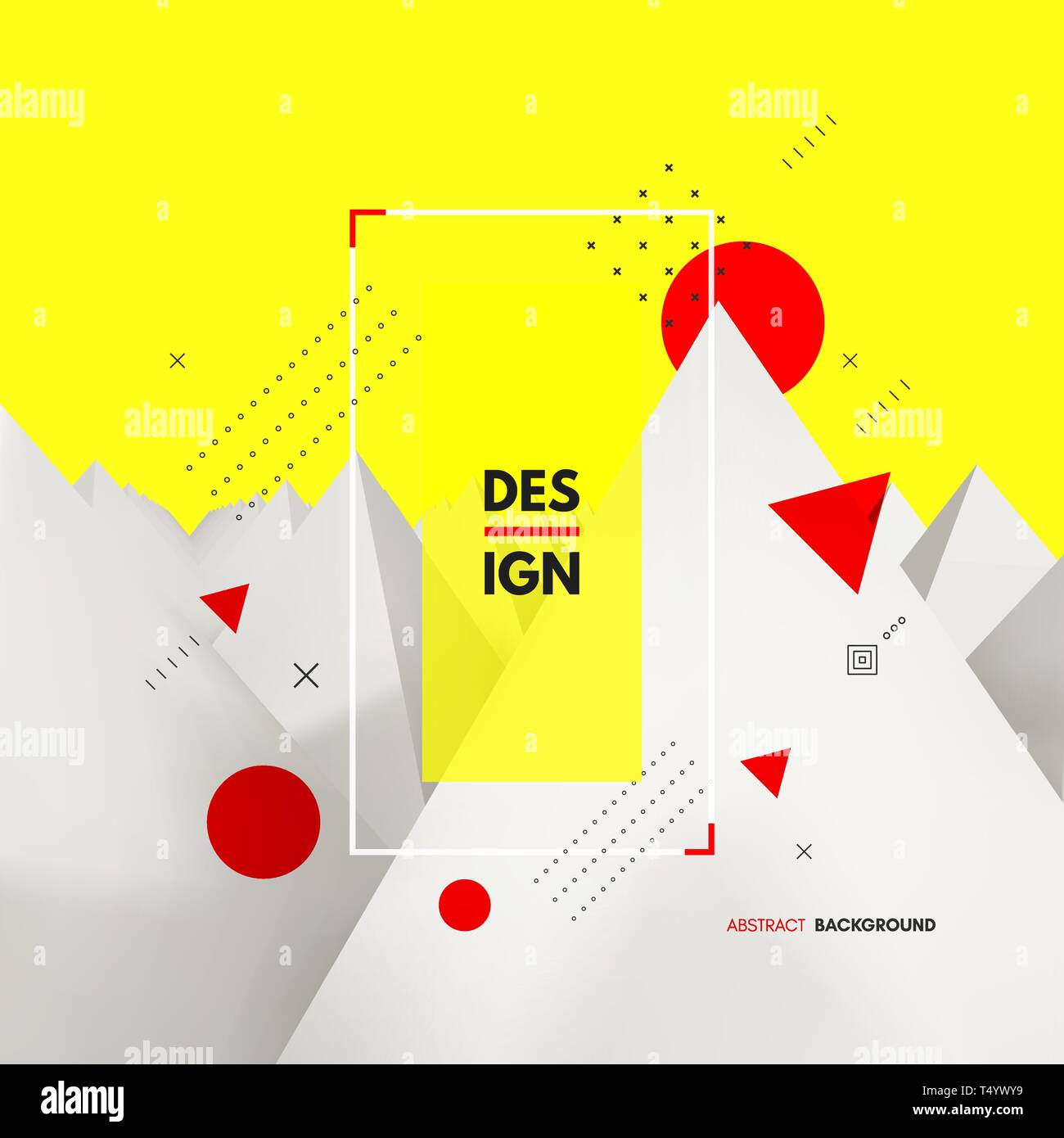 3D abstract background. Vector illustration. Can be used for ...