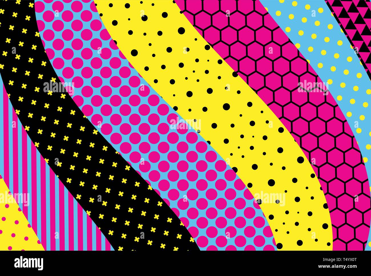 Abstract colorful geometric design. Material design background. Vector ...