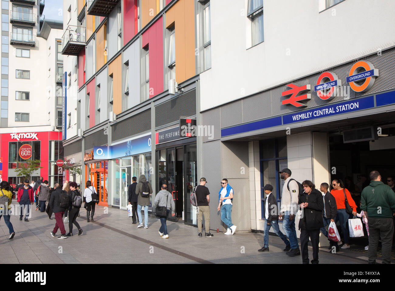 Wembley central station hi-res stock photography and images - Alamy