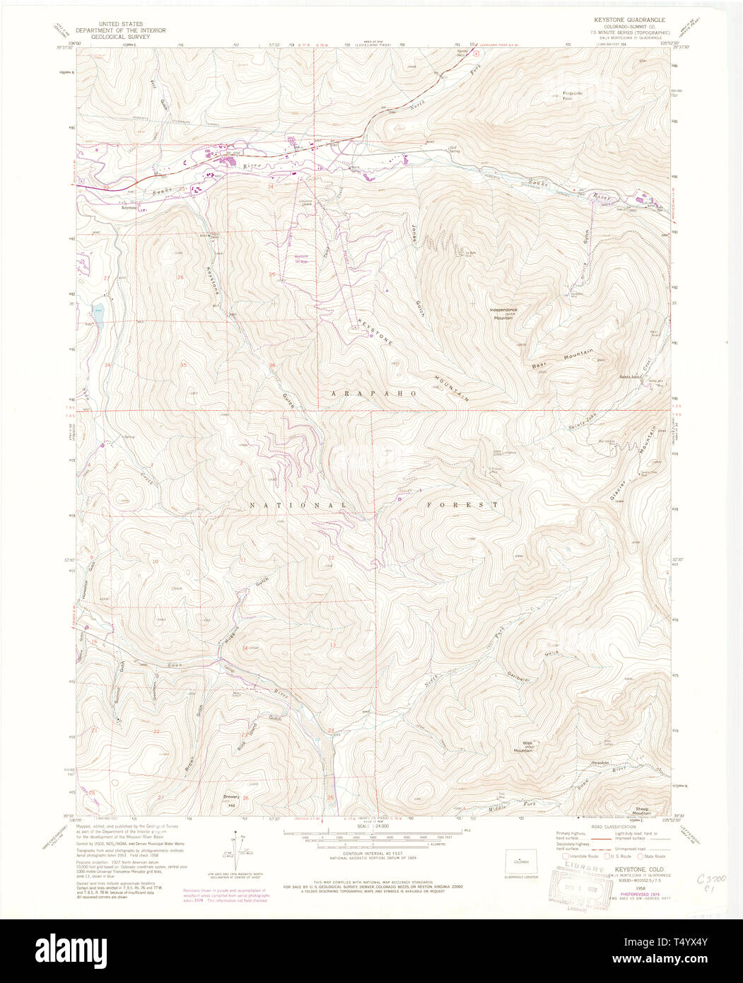 Map of keystone hi-res stock photography and images - Alamy